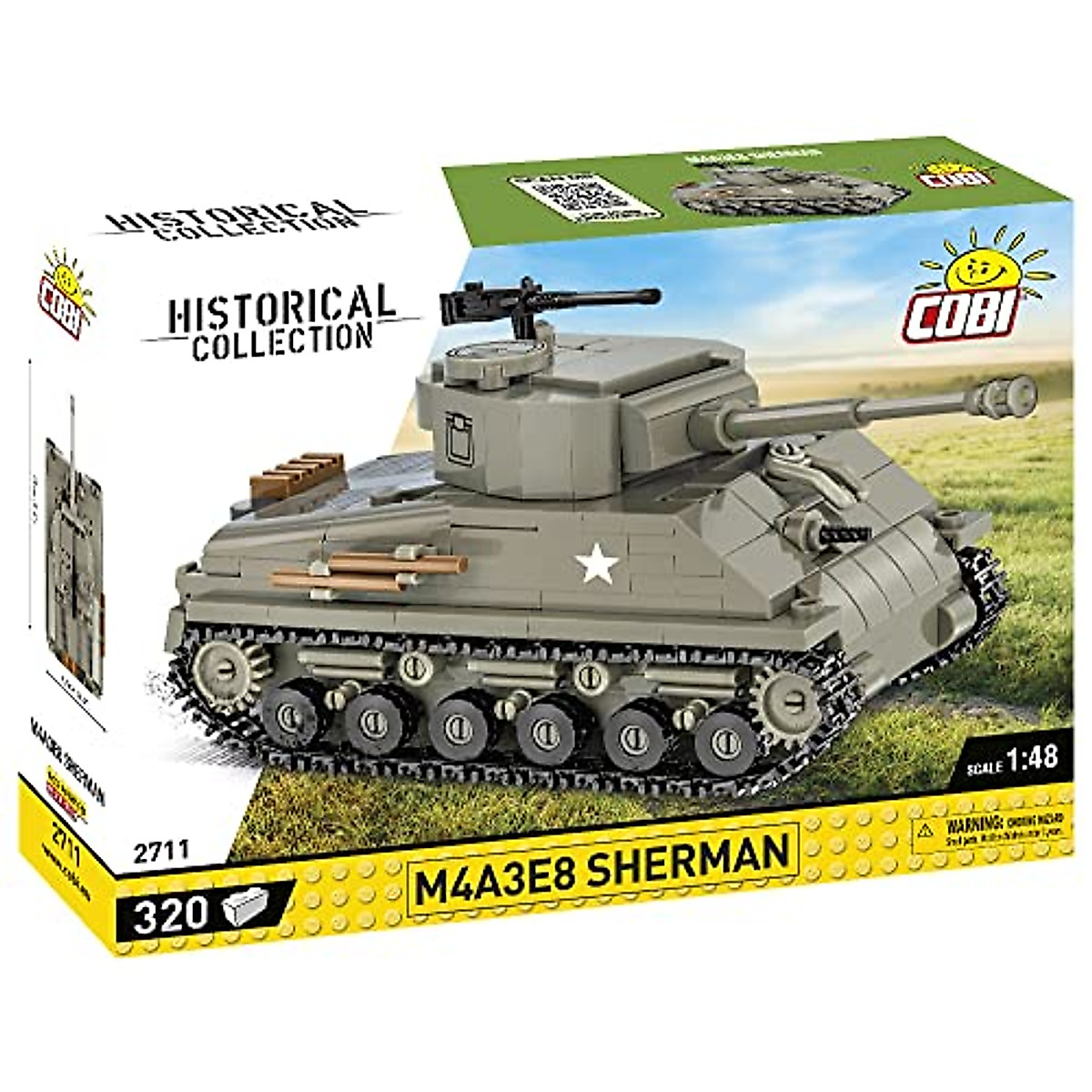 COBI Historical Collection M4A3E8 Sherman Tank