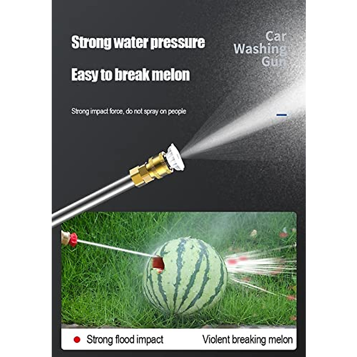 RYPPLE Cordless Pressure Washer,20000mAh Electric Car Washer,Power Cleaner, 500W Wireless High Pressure Cleaner, Foam Rechargeable Auto Spray Garden Washing Tool, with Accessories Kit and A Charger I