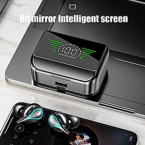 Kamon M31A True Wireless Earbuds Bluetooth 5.2 Headphones, Game, Music Dual-Mode, Touch Control, IPX6 Waterproof Stereo Earphones Battery Display & TWS in-Ear Built-in Mic Headset
