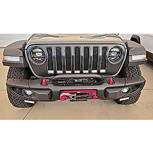 HFT BADLAND 12000 Lb. Winch Hook (6 Ton) Ultra Strong Forged High Strength Alloy Steel Winch Hook Clip 1-1 12 inch Capacity Latch