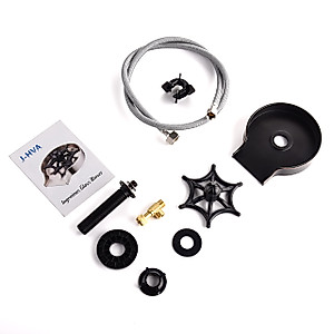 2023 Newest Metal Glass Rinser for Kitchen Sink - 360° Rotary Cup Washer, Faucet Cup Rinser Cleaner Kitchen Sink Bottle Washer for Bar, Oil Rubbed Bronze