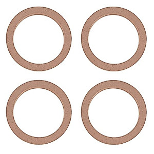 OLYCRAFT 4pcs Car Speaker Spacer Rings 6.5" MDF Speaker Rings Wooden MDF Speaker Spacer Rings Universal 6.5 Speaker Spacer Rings for Cars Boats Trucks
