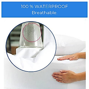 Blissful Touch Waterproof Mattress Protector - Twin