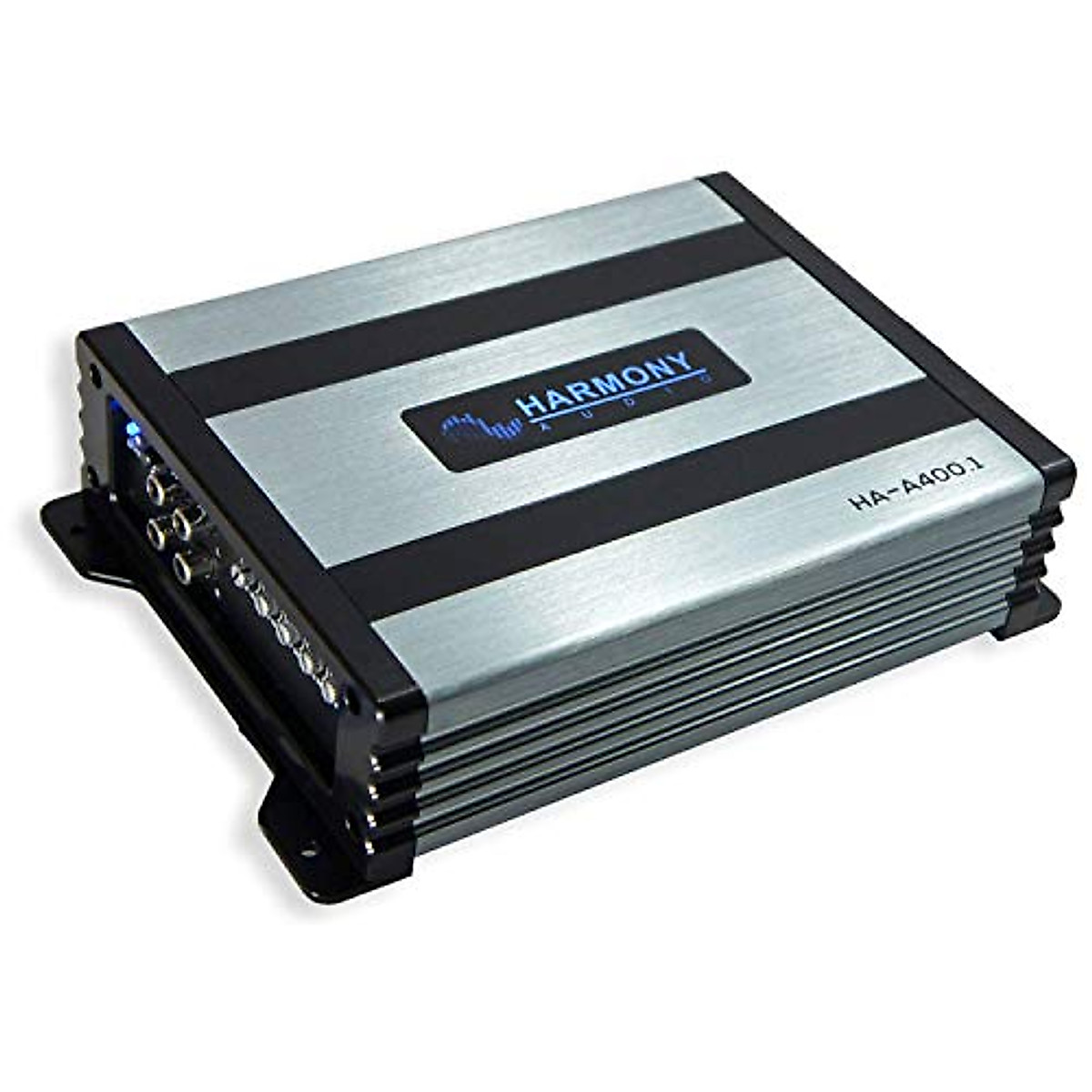 Harmony Audio HA-R124 Compatible with Chevy Corvette 1997-2004 Coupe C5 Z06 Rhythm Series 12" - Package Sub, HA-A400.1 Class D Mono 800W Sub Amp and GM1X12-07-04-CORVT Single Hatch Enclosure Sub Box
