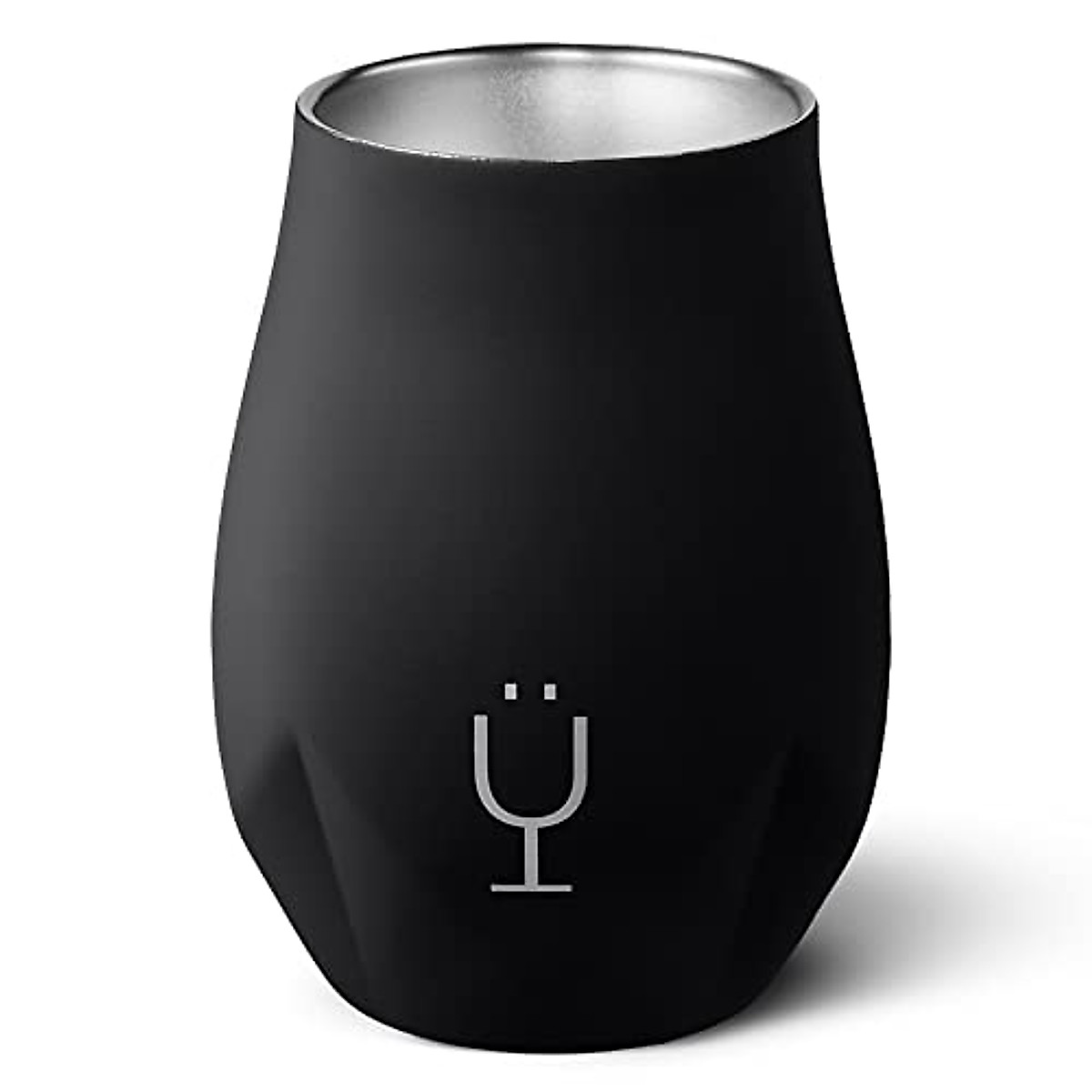 BrüMate NOS'R, Double-Wall Stainless Steel Whiskey Nosing Glass - 7oz (Matte Black)