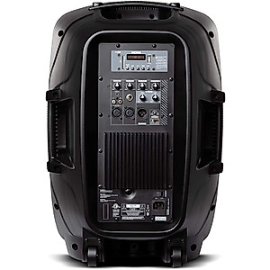 Ion Audio Pro Glow 1500 Portable Bluetooth Speaker - Complete High-Power Speaker System with Microphone & Party Light Effects (Renewed)