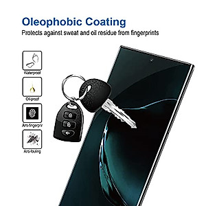 AACL Screen Protector for Samsung Galaxy Note 10 Plus,6.8 Inch,Curved Tempered Glass,Compatible with Ultrasonic Fingerprint Scanner,2 Pack