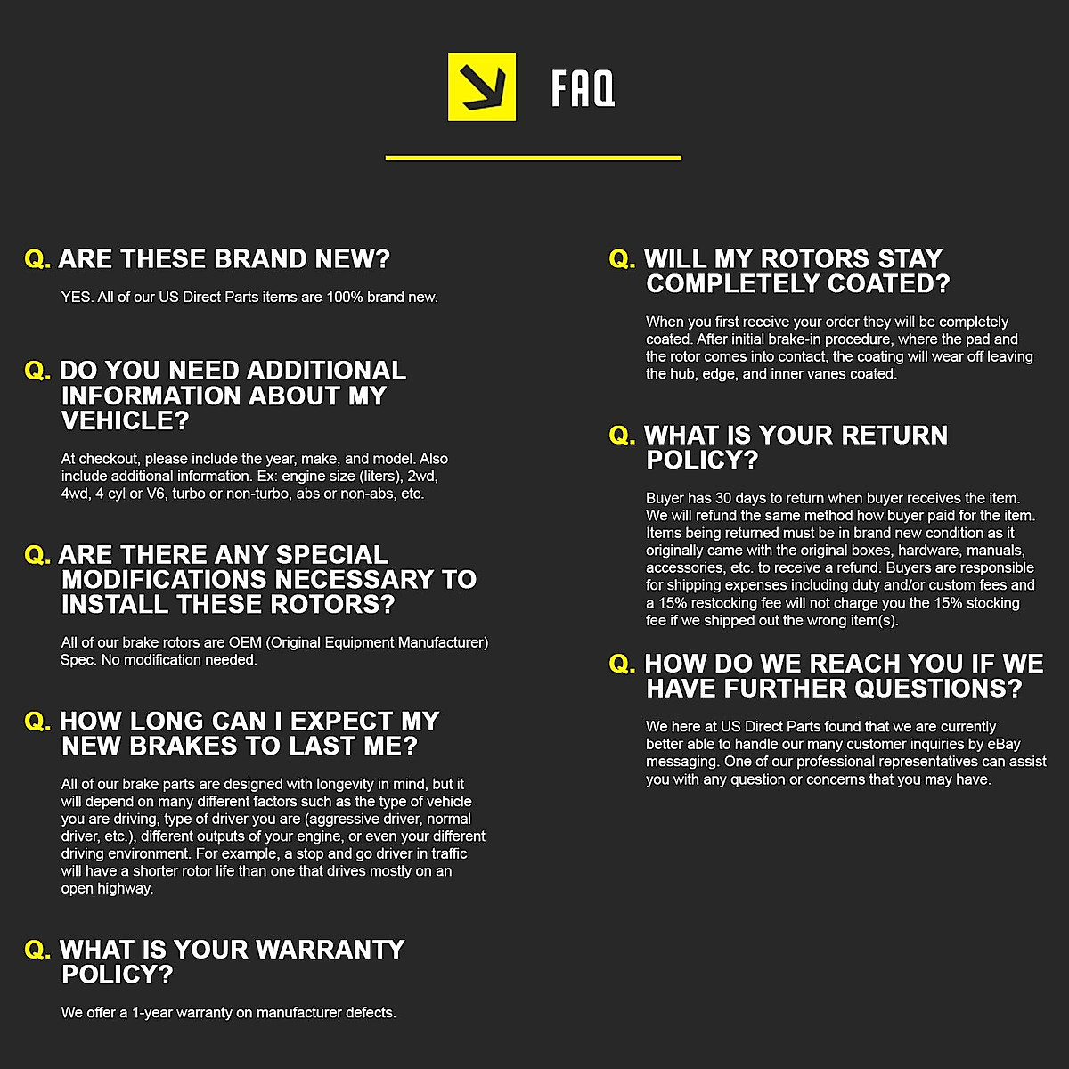 Hart Brakes Front Rear Brakes and Rotors Kit |Front Rear Brake Pads| Brake Rotors and Pads| Ceramic Brake Pads and Rotors |fits 2013-2021 INFINITI JX35, QX60; Nissan Murano, Pathfinder