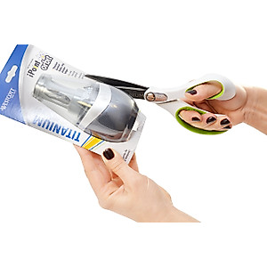 Westcott Heavy Duty Carbo Titanium Craft 8" Bent Scissors (16463)