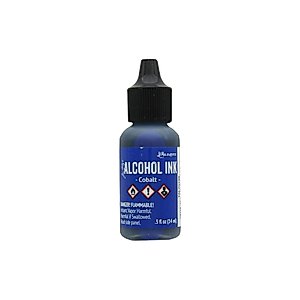 Tim Holtz - Ranger Cobalt Ranger-Tim Holtz Alcohol Inks, 148 ml