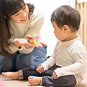 D-FantiX QY Toys Warrior W 3x3 Speed Cube Jelly 3x3x3 Magic Cube Puzzles Transparent Pastel Color