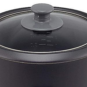 Brentwood Appliances TS-700BK 4-Cup Uncooked/8-Cup Cooked Food Steamer (Black) Rice Cookers, Normal