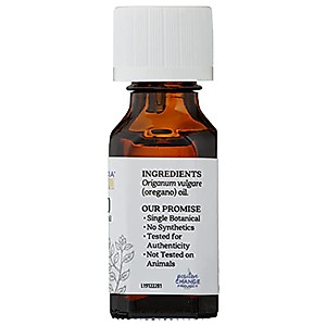 Aura Cacia 100% Pure Oregano Essential Oil, GC/MS Tested for Purity, 15 ml, Origanum vulgare, 0.5 Fl Oz