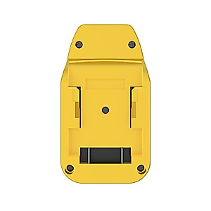 X-Adapter 1x Adapter Only for Porter-Cable 20V MAX (Not 18V) Tools Fit for DeWalt 20V MAX XR DCB203 Lithium Batteries (Adapter Only)-US Stock, Black, DW-BP20