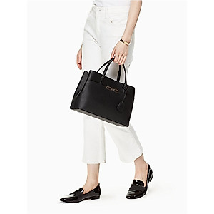 Kate Spade New York maiden way saffiano zuri - black, Large