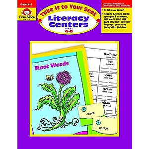 Take It to Your Seat Literacy Centers, Grades 4-6