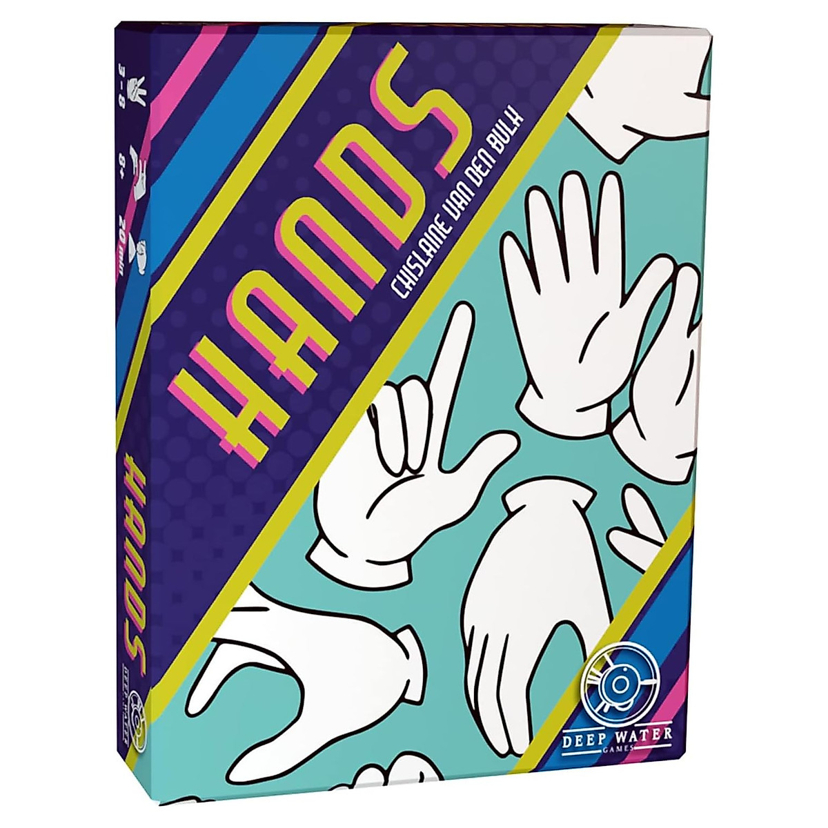 Deep Water Games: Hands Strategy Board Game, Multi