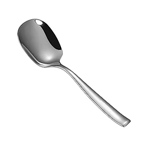 TXHLYX Serving Spoon,316L Premium Stainless Steel Large Heavy duty Serving Spoon for Buffet,Dishwasher Safe 9.5 x 2.8''