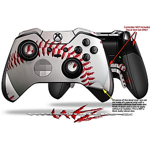 Baseball - WraptorSkinz Decal Style Vinyl Skin Wrap compatible with XBOX One ELITE Wireless Controller (CONTROLLER NOT INCLUDED)