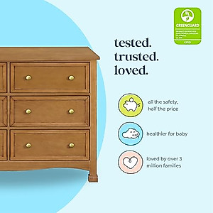 daVinci Kalani 6-Drawer Dresser in Chestnut, GREENGUARD Gold Certified