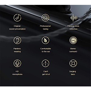 TXY 3.5mm Wired Earphone in Ear Earbuds Mobile Phone Earphone with Microphone Deep Bass Dynamic Headset Music Earphones (Blue)