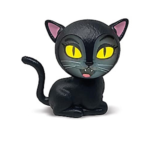 ANIMAT3D Eek The Cat Talking Animated Black Cat with Built in Projector & Speaker Plug'n Play