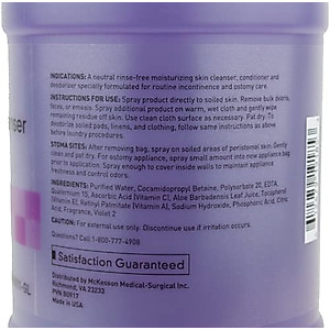 McKesson Perineal Wash Rinse-Free Cleanser, 1 Gallon Refill Bottle