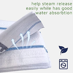 Flammi Semi-Disposable Microfiber Mop Pads Compatible with Shark S3101 S3250 S3251 SK410 SK435CO SK460 SK140 SK141 S1000 S1000A, 12 Pack