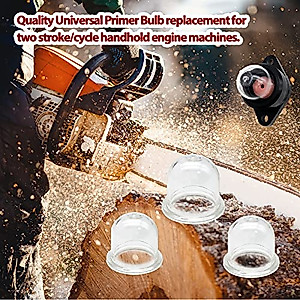 Primer Bulb Carburetor Primer Bulb Pump Bulb Compatible with Poulan Crafstman Weedeater Chainsaw Replacement for Roybi Homelite Zama Walbro Gas Trimmer Blower Brush Cutter