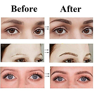 22-Pairs 4D Eyebrow Tattoo Stickers, Hair-Like Authentic Eyebrows, Waterproof Natural Eyebrow Tattoo Stickers