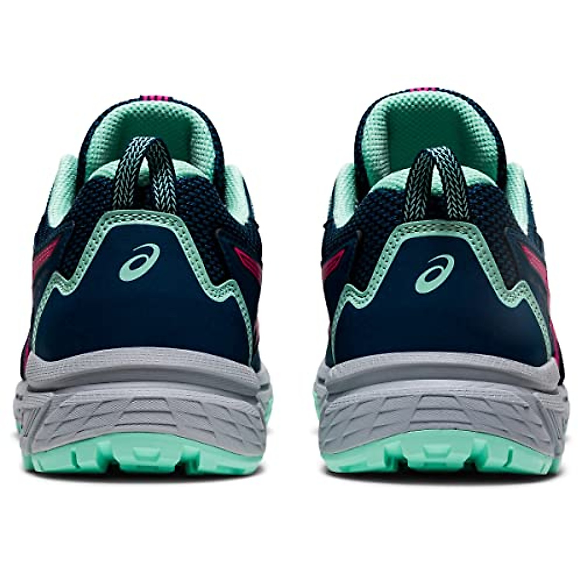 ASICS Women's Gel-Venture 8 Running Shoes, 8.5, MAKO Blue/Pink GLO