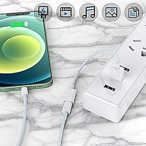 USB C Female to USB Male Adapter (3-Pack),Type C to USB A Charger Cable Adapter,Compatible with iPhone 14 Pro 13 12 11 Plus Max,iPad,Samsung Galaxy Note 10 S23 S22 S21 Plus Ultra,Google Pixel(White)