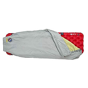 Big Agnes Kings Canyon UL (Primaloft) Ultralight Camping Quilt, Gray/Palm