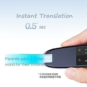 IFLYTEK Dictionary Pen AIP-S11, Language Translator, Portable Scanning Translator and Voice Translator Pen for Chinese & English Language Learner, Scanning Translation (Bamboo Green, AIP-S11)
