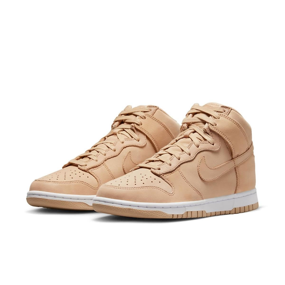 Nike Women's Dunk High premium shoe, Vachetta Tan/Vachetta Tan, 7.5