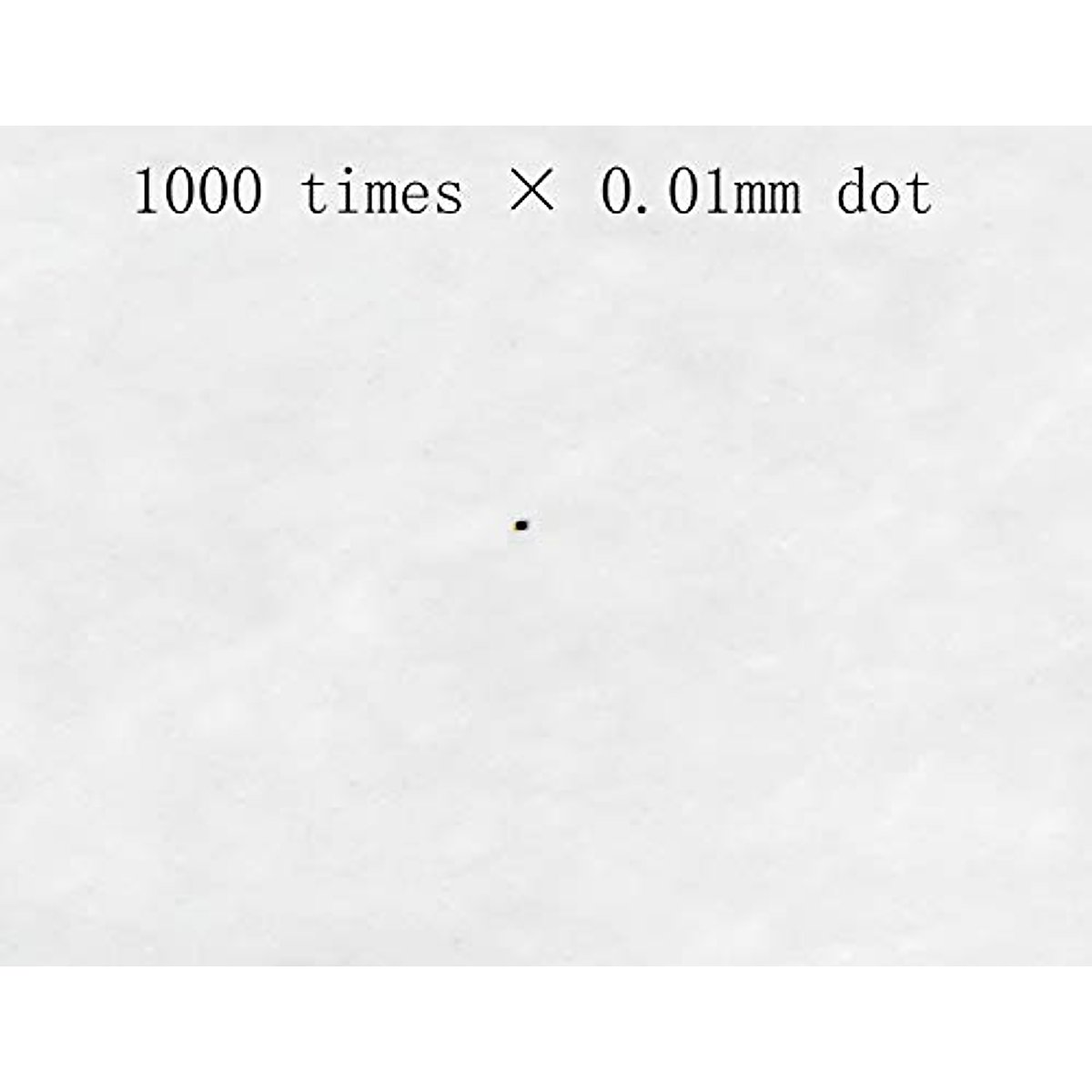 High Precision 1 Micron SEC Size Estimation Chart Transparency Defect Diameter Area Measure 1/5/10 Pieces Pack (1, 3)