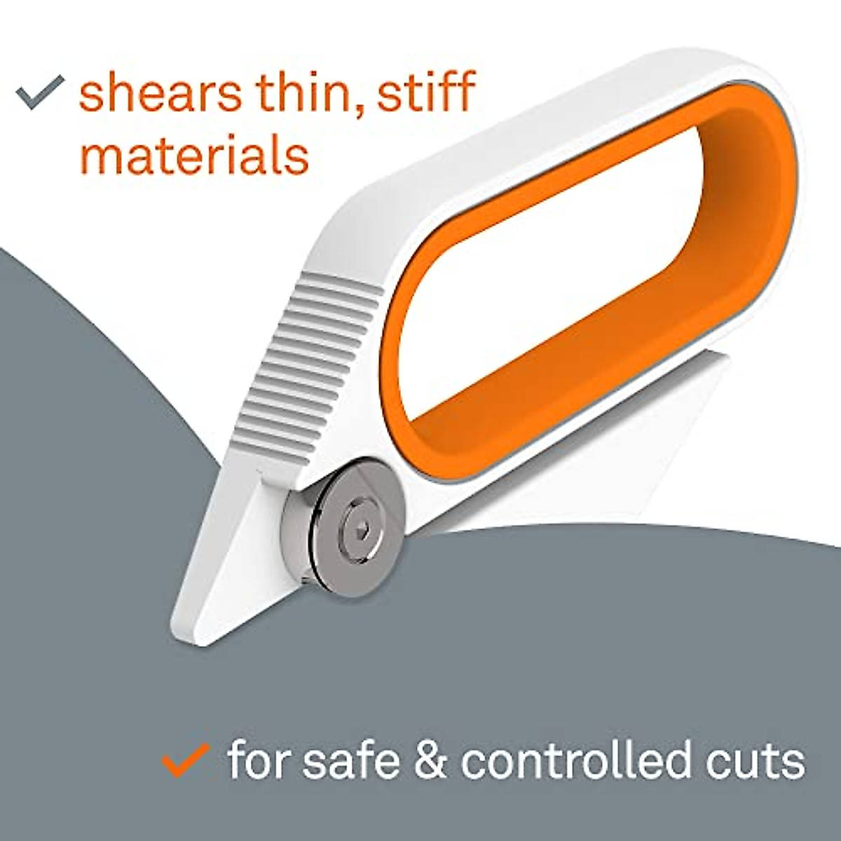 Slice 10598 Rotary Scissors Cutting Tool by Slice, Bladeless Scissors, Ambidextrous Cutter Ideal for Cutting Gift Wrap, Gift Basket Cellophane, Paper 1 Pack