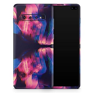 DesignSkinz Liquid Abstract Paint Remix V79 Protective Vinyl Decal Wrap Skin Cover Compatible with The Samsung Galaxy S20 (Screen Trim & Back Glass Skin)