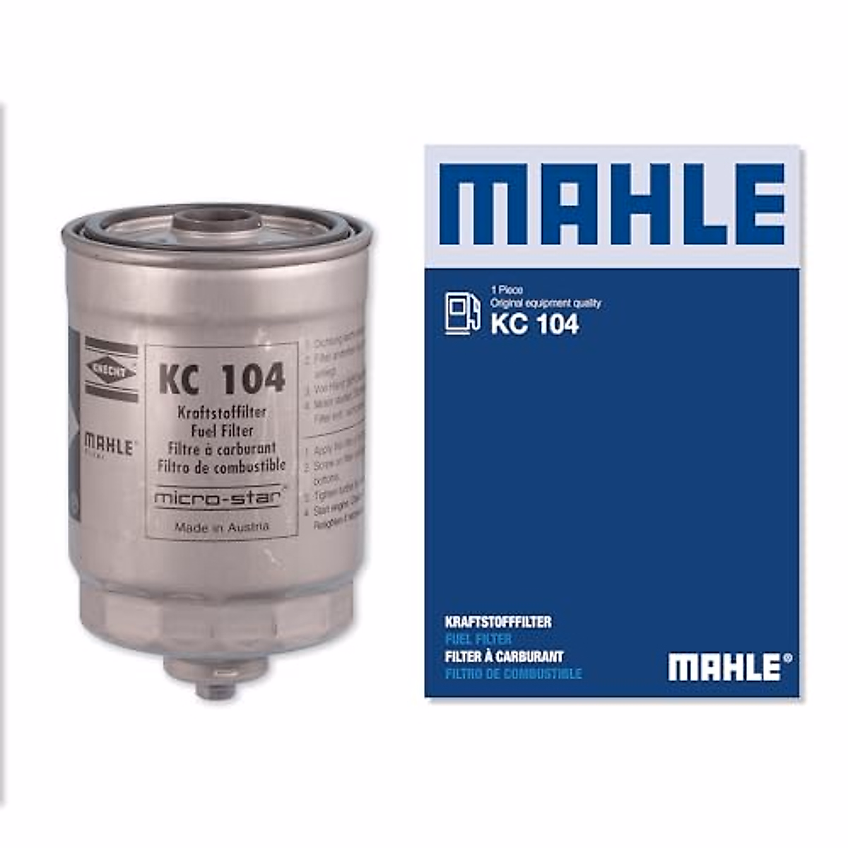 MAHLE Fuel Filter Compatible with VOLVO S60 I S80 V70 II Xc70 Xc90 CROSS COUNTRY 8683212