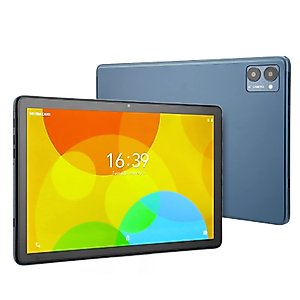 Luqeeg 10.1 Inch Tablet for Android 11-1920x1200 HD Resolution, 2.4G 5G WiFi Gaming Tablets, 8GB RAM 128GB ROM, Octa Core Processor, 5MP + 13MP Camera, 8800mAh Ultra Long Standby (Dark Blue)