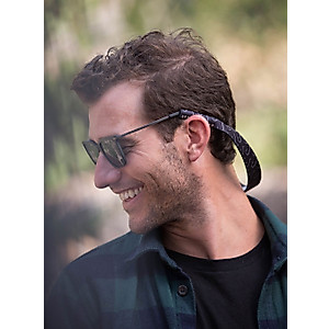 Ukes Premium Sunglass Strap - Durable & Soft Glasses Strap Designed with Floating Neoprene Material - Secure fit for Your Glasses and Eyewear. (The Captain Hooks)