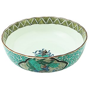 Kutani Ware K4-392 Oshiri Pot No. 5.8