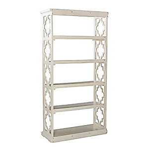 Powell Turner Bookcase, Antique White,