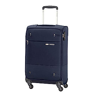 Samsonite Men and Women Spinner S, Length: 35 cm (55 cm-35 L), Blue (Navy Blue), 35 x 20 x 55 cm