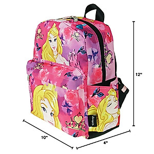 Sleeping Beauty 12" Deluxe Oversize Print Daypack - A21307