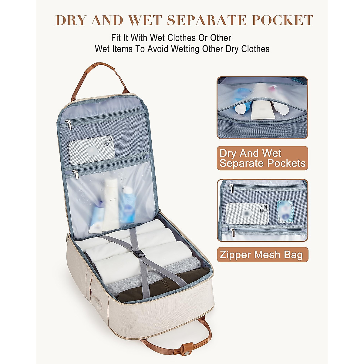 Travel Backpack For Women Men Laptop Backpack Flight Approved Carry On Bags For Airplanes Personal Item Bag For Airlines Casual Daypack Backpacks Travel Essentials Gym Work Traveling Backpack White…