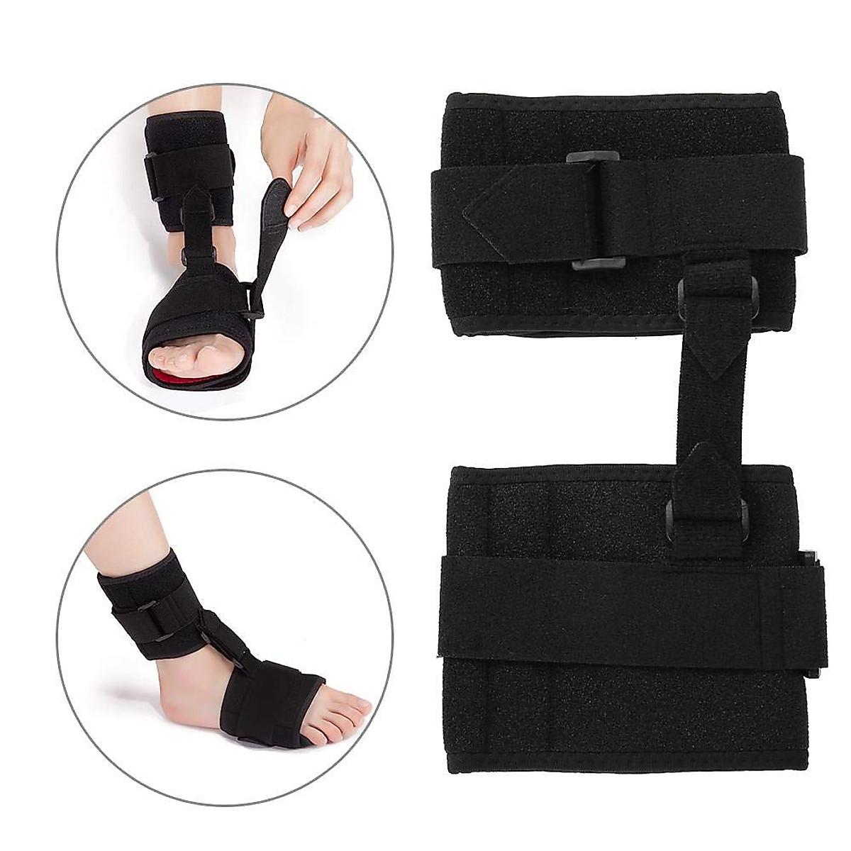 Foot Splint Brace Ankle for Fascitis Plantar Posterior Correct Foot Drop nocturnal injury night instep with orthopedic rehabilitation