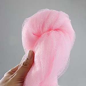 loinhgeo-Bed Mosquito Net for Holiday Indoor Elegent Lace House Bedding Decor Sweet Round Bed Canopy Dome Mosquito Net - Pink