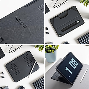 ZUGU CASE for 10.2 Inch iPad 7th / 8th / 9th Generation Case (2021/2020/2019), Protective, Thin, Sleek Design, Magnetic Stand, Sleep/Wake Cover, Magnetic Cover, Black