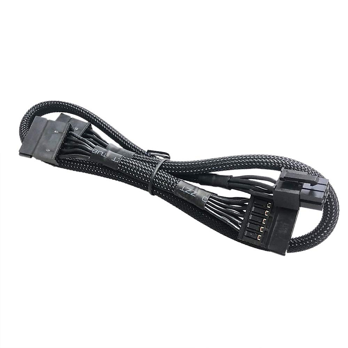 GinTai SATA Driver Power Cable Replacement for 6 pin to 3X EVGA Super NOVA 450-850 G2 B3 G3 G5 P2 B2 80 Plus (53.5cm)